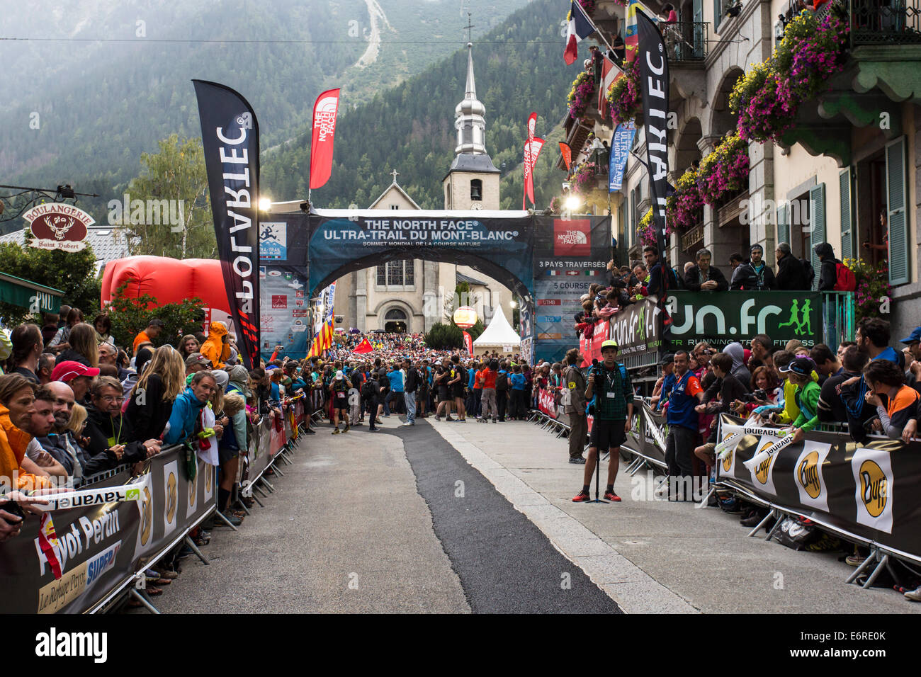 Chamonix, Mont Blanc, France. 29th Aug, 2014. Chamonix Mont Blanc ...