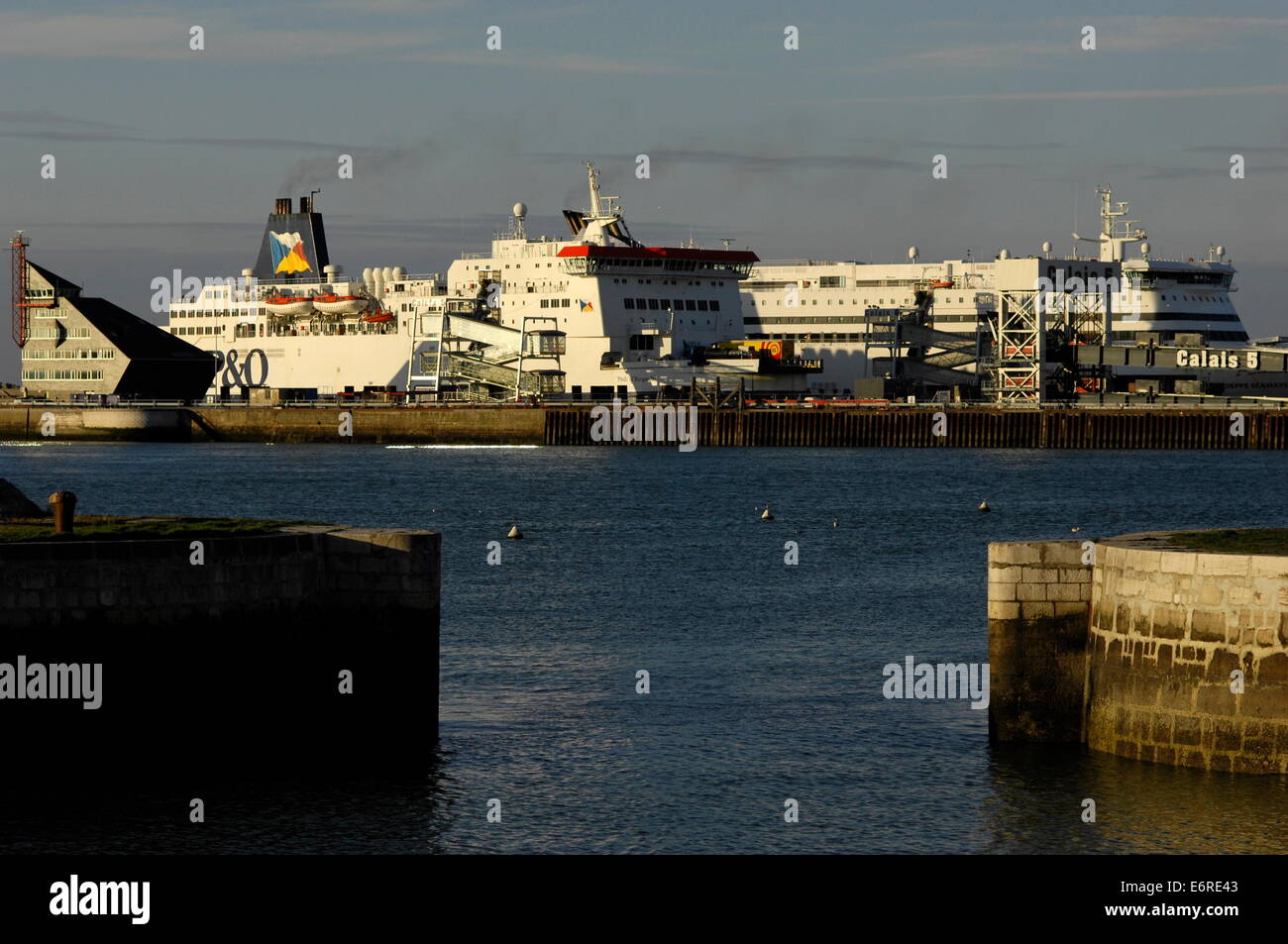Calais Cross Channel Ferry Terminal High Resolution Stock Photography ...