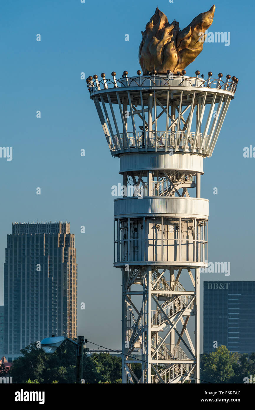 Olympic torch tower atlanta hi-res stock photography and images - Alamy