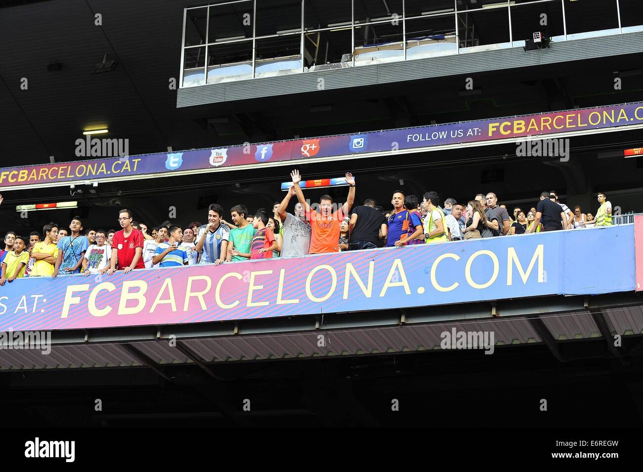 Barcelona, Spain. 29th Aug, 2014. Brazilian soccer player Douglas dos ...