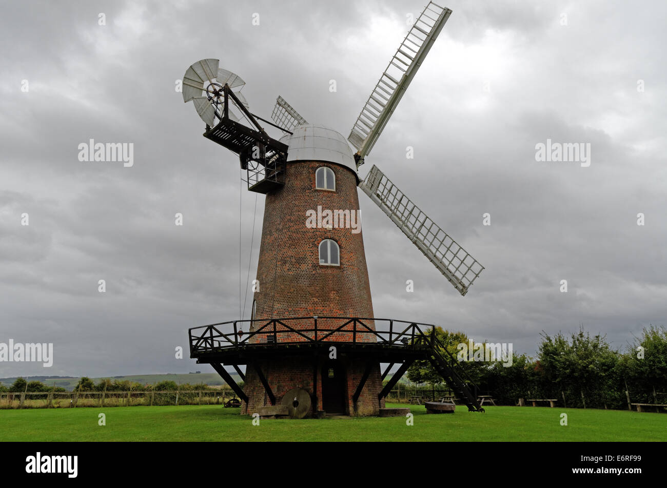 Windmill platform hi-res stock photography and images - Alamy