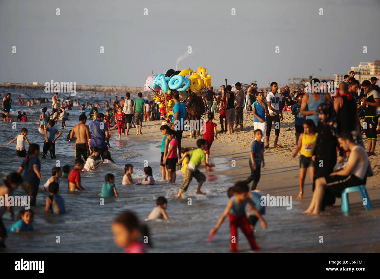 Gaza City, Gaza Strip, Palestinian Territory. 29th Aug, 2014 ...