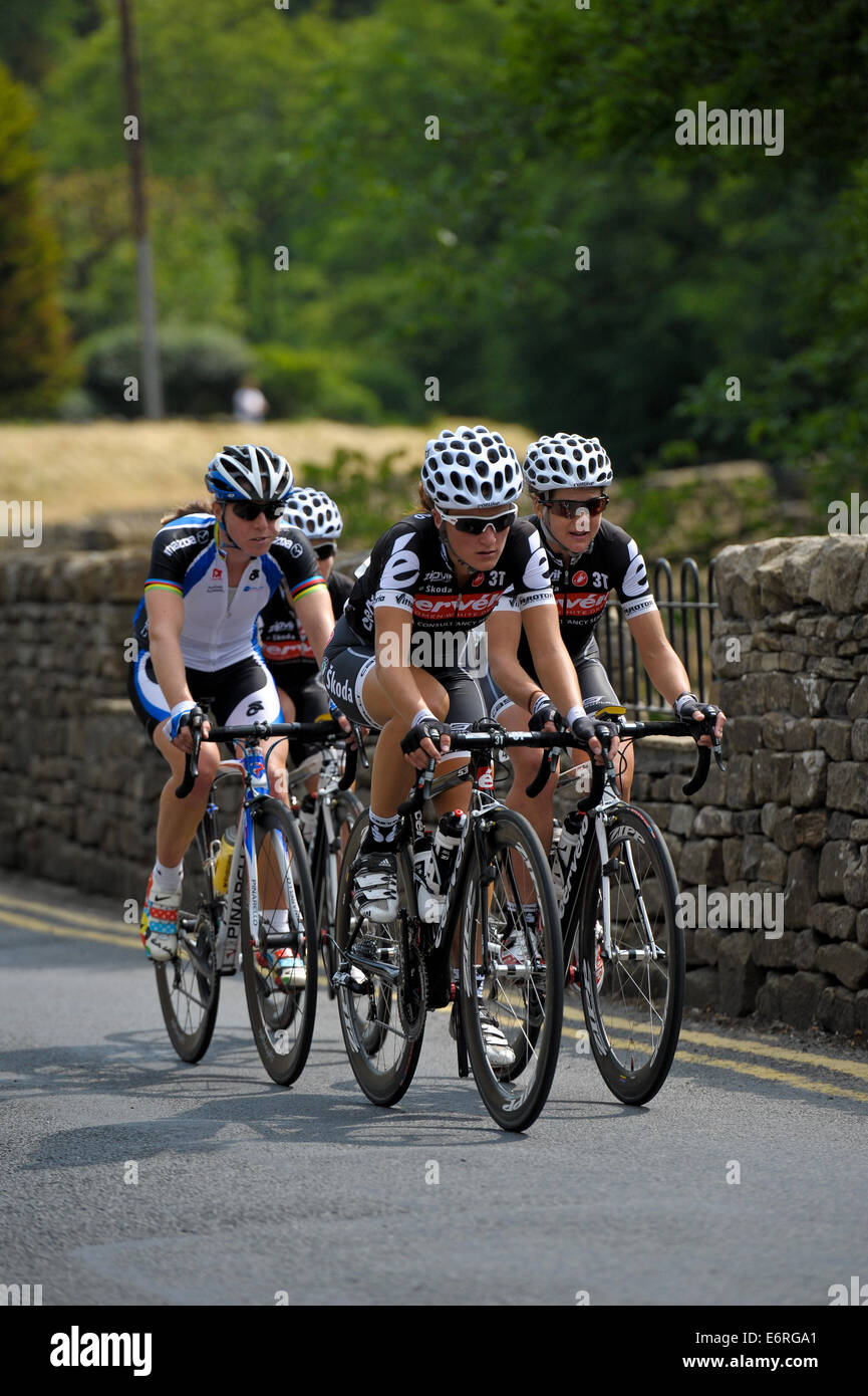 Action from the British Road Cycling Championships 2010. Barley ...