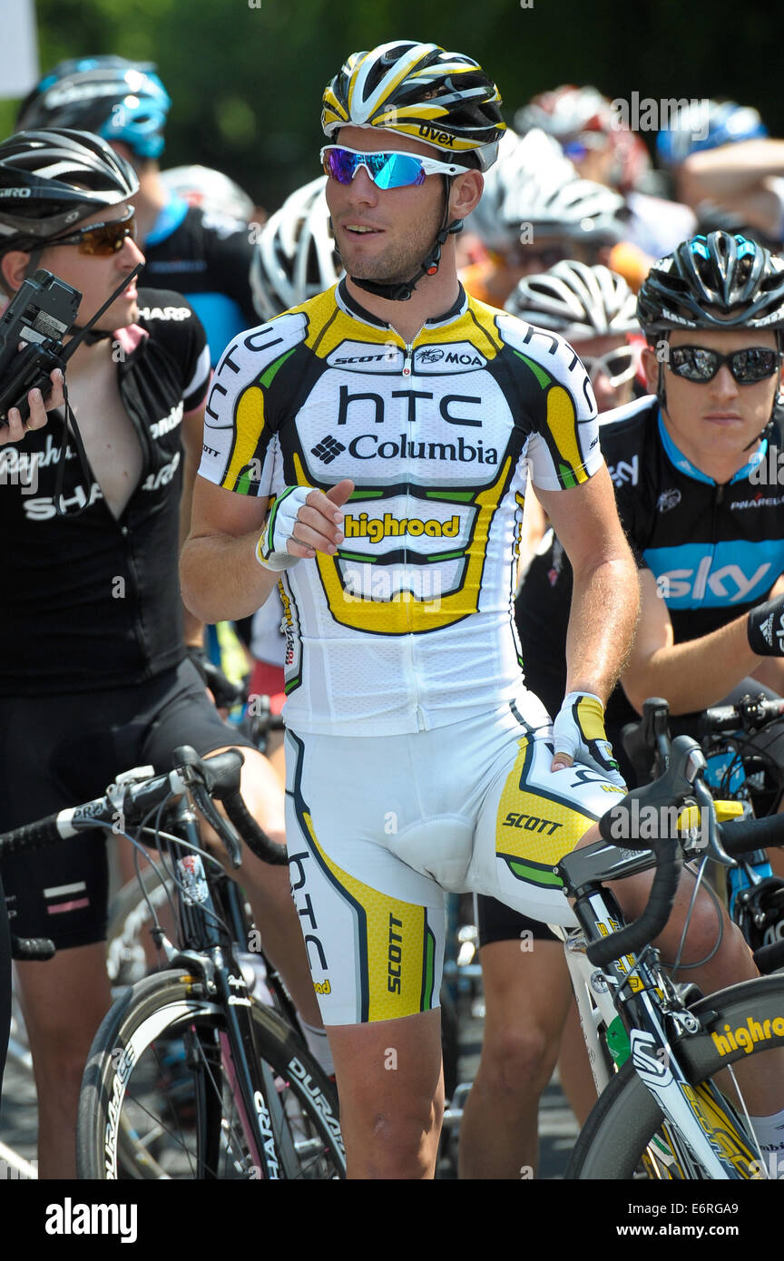 Action from the British Road Cycling Championships 2010. Barley ...