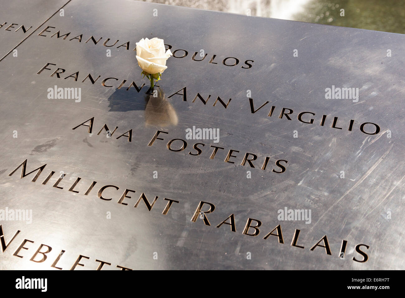 Engraved names of victims hi-res stock photography and images - Alamy