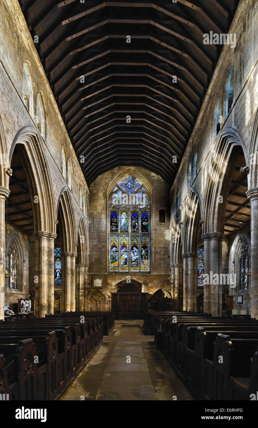 Inside Howden Minster Stock Photo - Alamy