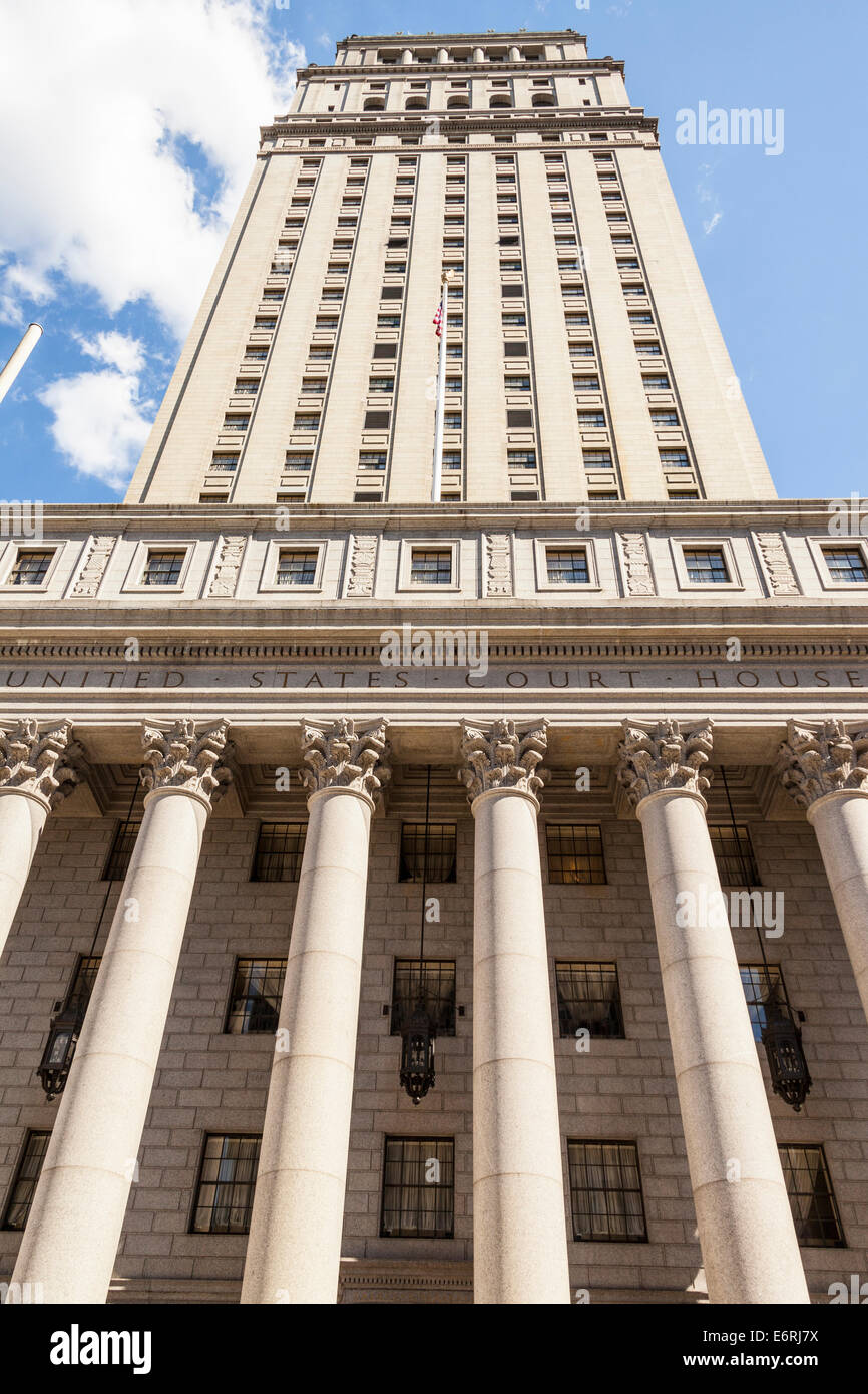 United States Court House, 40 Centre Street, Foley Square, Manhattan ...