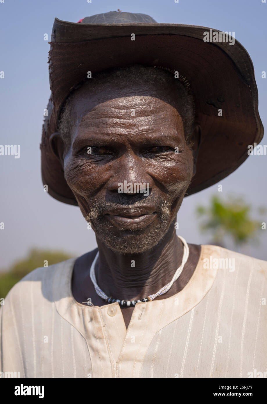 Mr Douiar Yetch Nuer Tribe Man With Gaar Facial Markings, Gambela ...