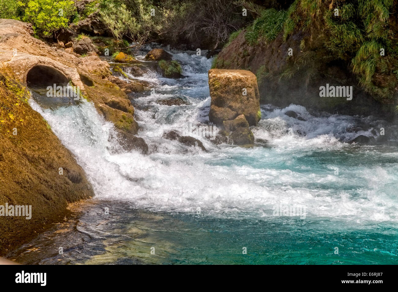 Water flow in the river Stock Photo - Alamy