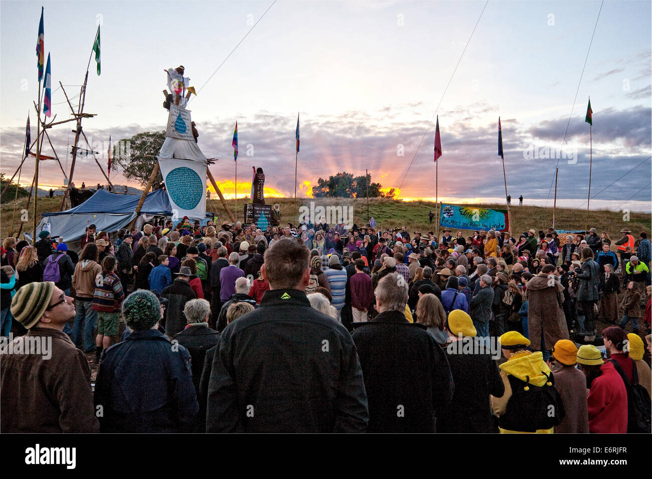 Mining protest australia hi-res stock photography and images - Alamy