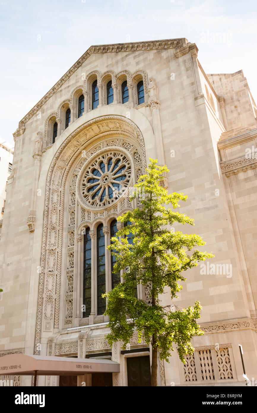 Temple Emanu-El, also known as Emanuel Synagogue, Fifth Avenue ...
