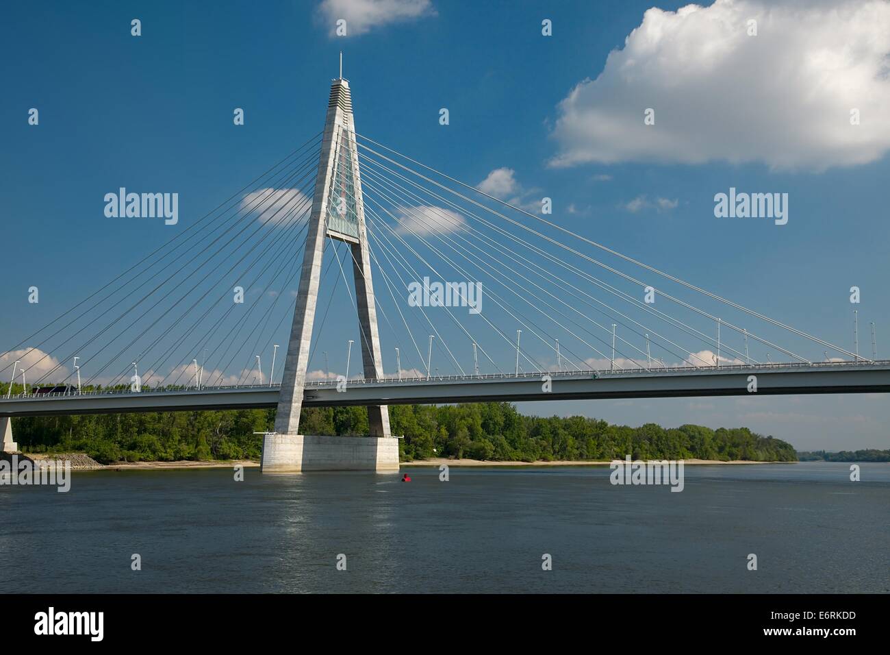 Big river crossing bridge hi-res stock photography and images - Alamy