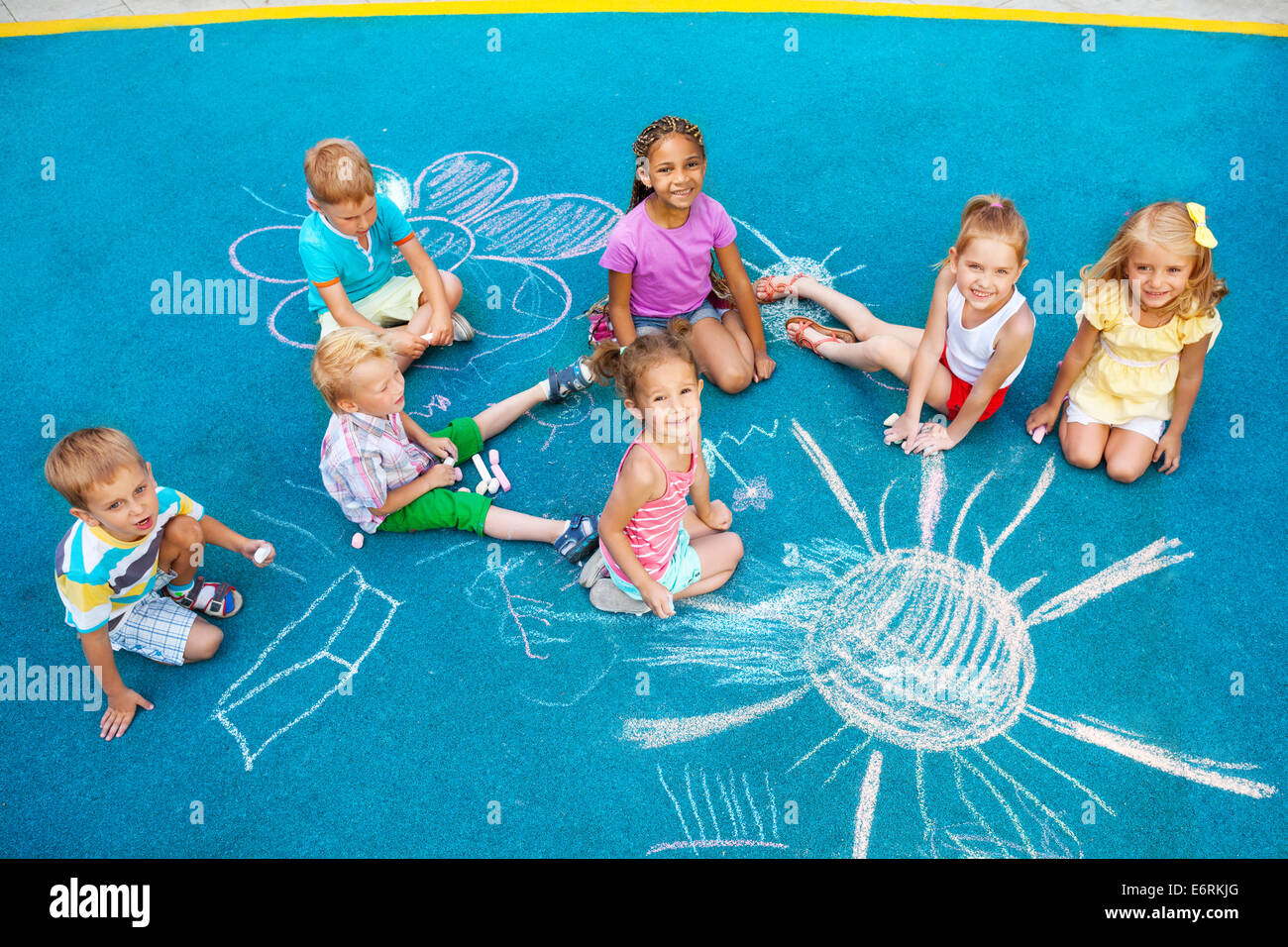 Caucasian chalk circle hi-res stock photography and images - Alamy
