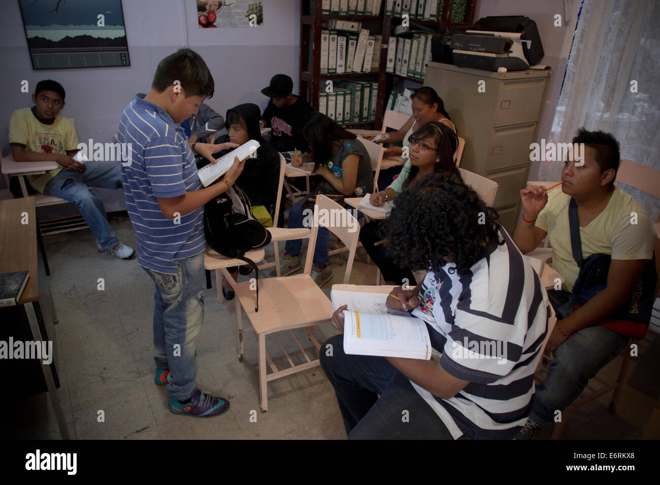 Mexico city children classroom hi-res stock photography and images - Alamy