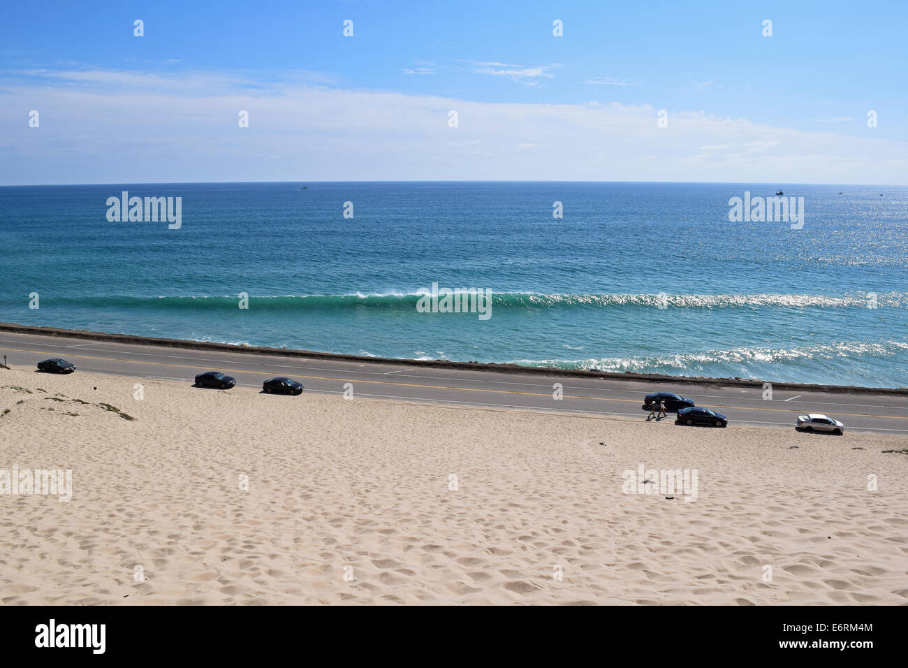 View of the Beach Stock Photo - Alamy