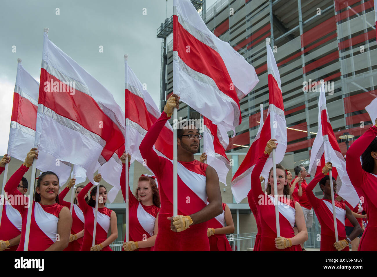 Houston, Texas, USA. 29th Aug, 2014. The University of Houston Cougars ...