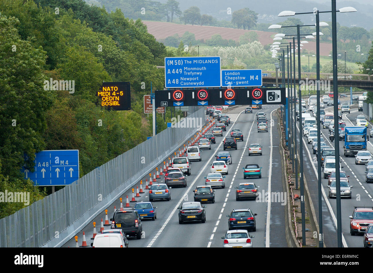 M4 newport wales hi-res stock photography and images - Alamy