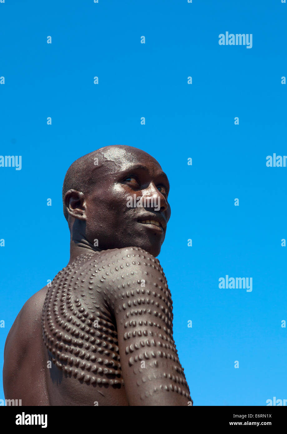Ritual africa scarification hi-res stock photography and images - Alamy