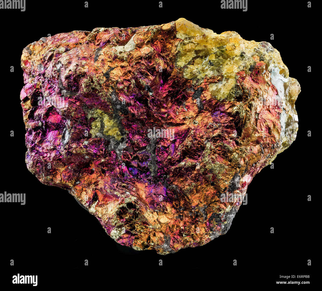 Peacock Ore, also known as Bornite, is a mineral known for its ...