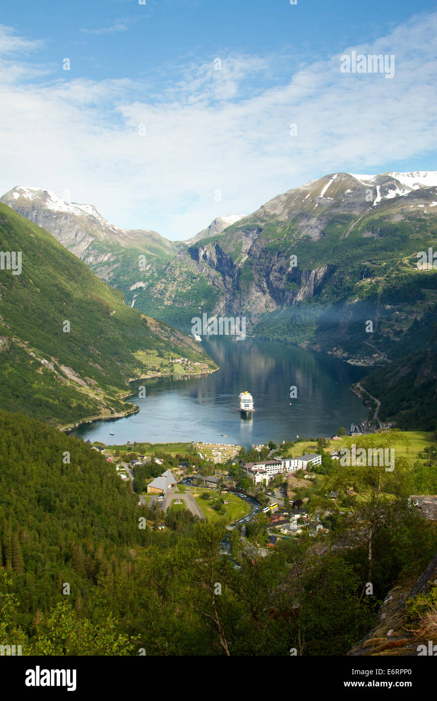 scenic landscapes of the northern Norwegian fjords Stock Photo - Alamy