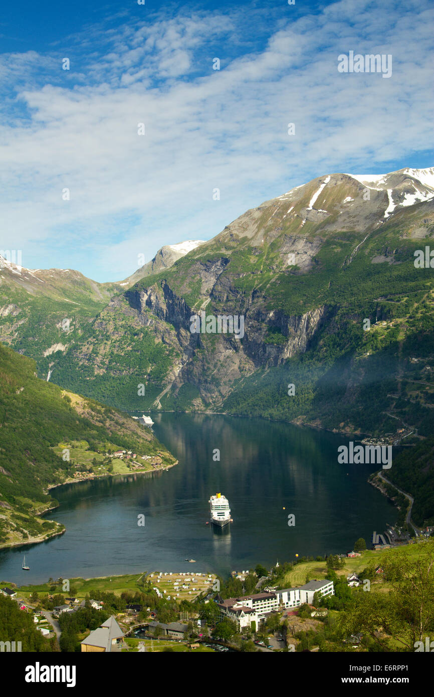 scenic landscapes of the northern Norwegian fjords Stock Photo - Alamy