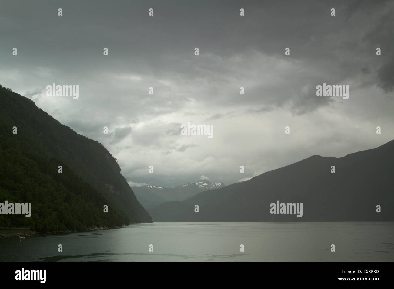scenic landscapes of the northern Norwegian fjords Stock Photo - Alamy