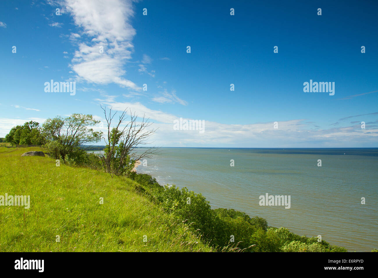 cliff above the sea. scenic spots in nature Stock Photo - Alamy
