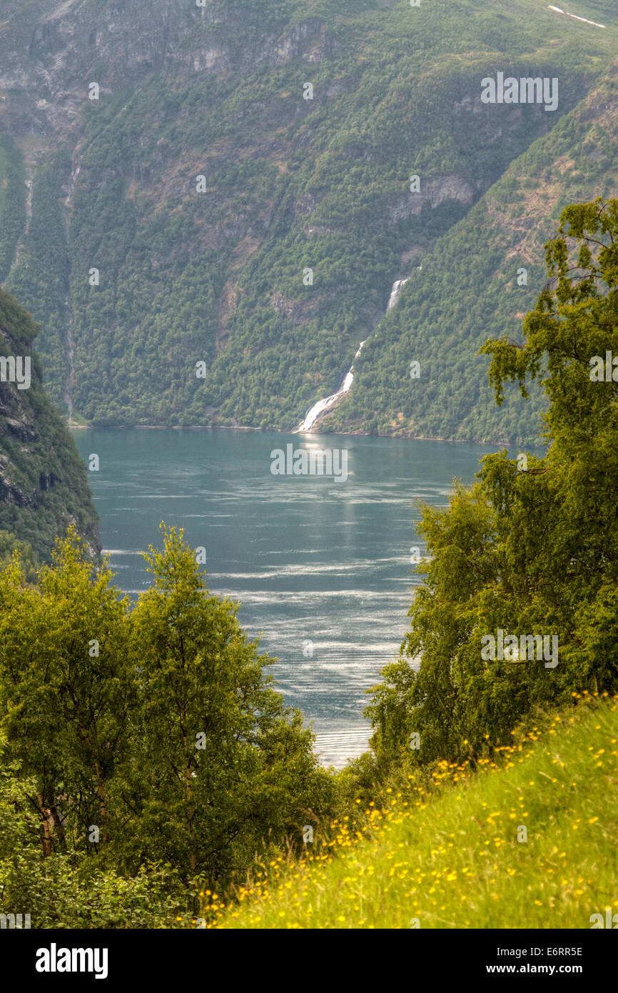 scenic landscapes of the northern Norwegian fjords Stock Photo - Alamy