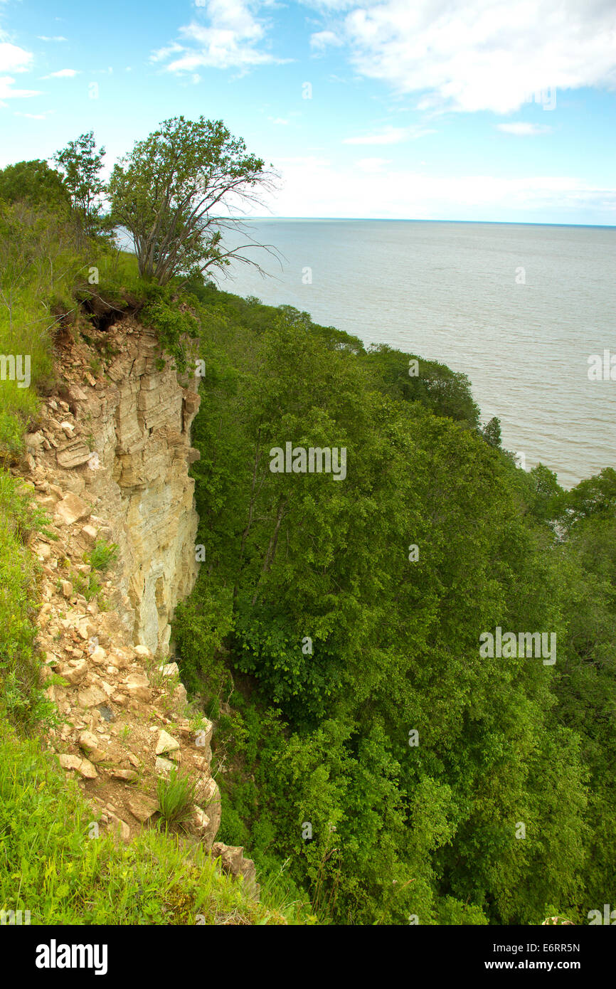 cliff above the sea. scenic spots in nature Stock Photo - Alamy