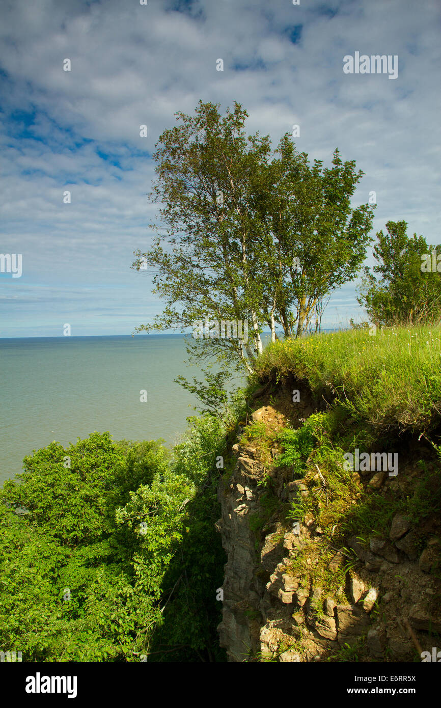 cliff above the sea. scenic spots in nature Stock Photo - Alamy