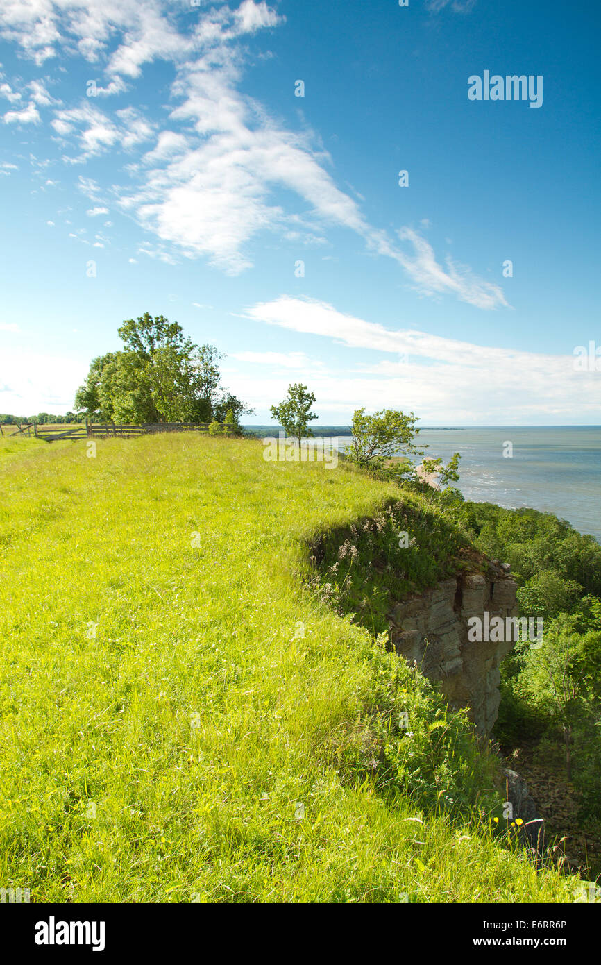 cliff above the sea. scenic spots in nature Stock Photo - Alamy