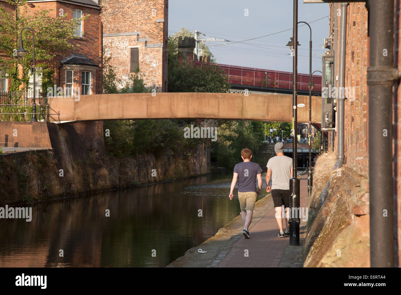 Rochdale Canal, Deansgate, Manchester, England, UK Stock Photo - Alamy