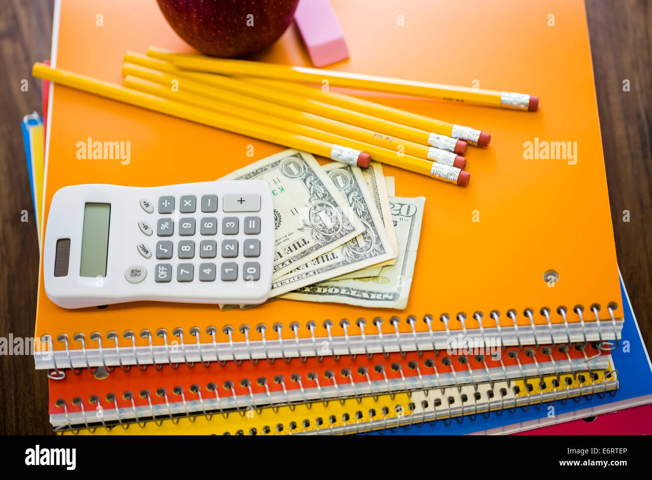 New school supplies ready for new school year Stock Photo - Alamy