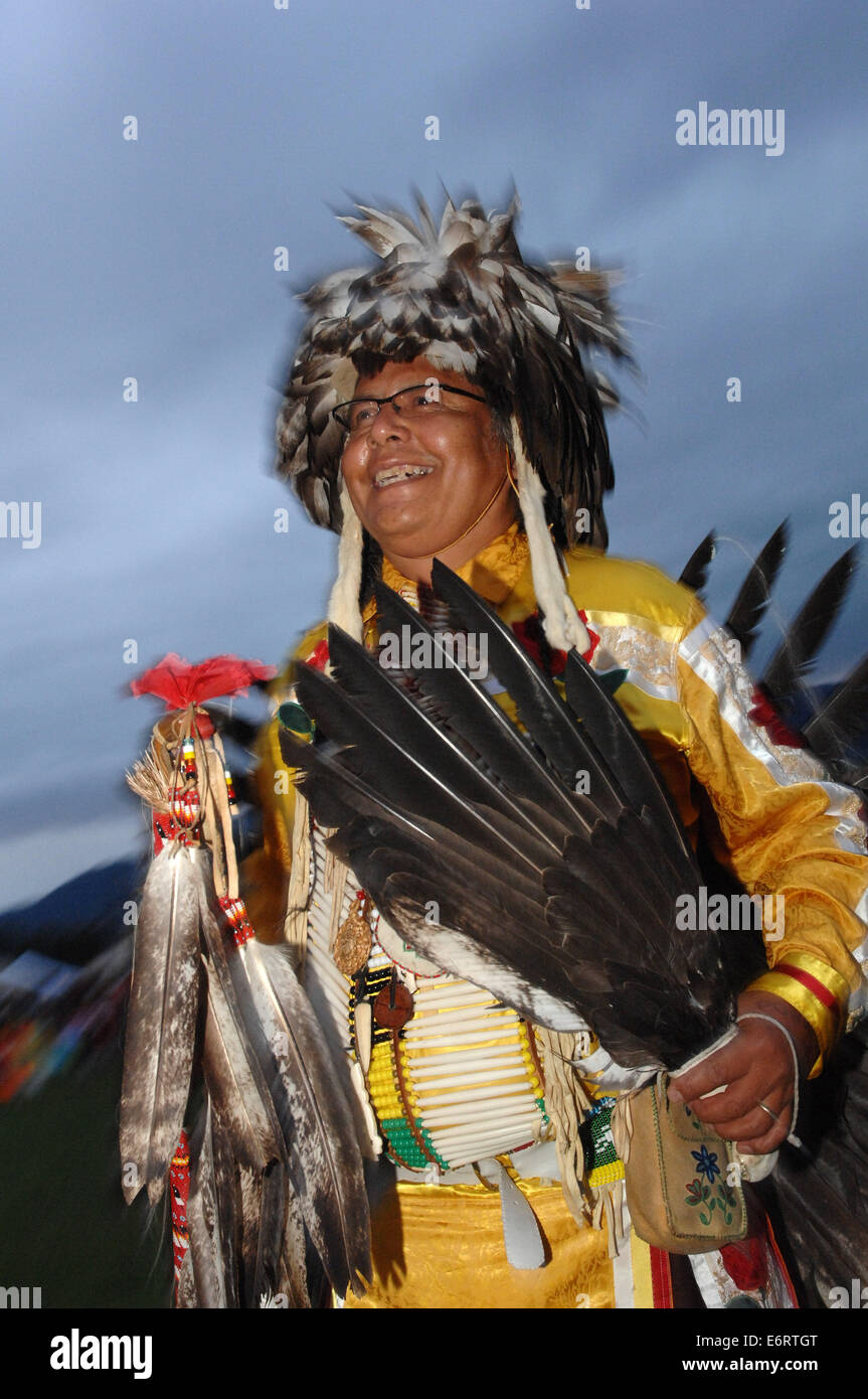 Vancouver, Canada. 29th Aug, 2014. A native Indian man participates in ...