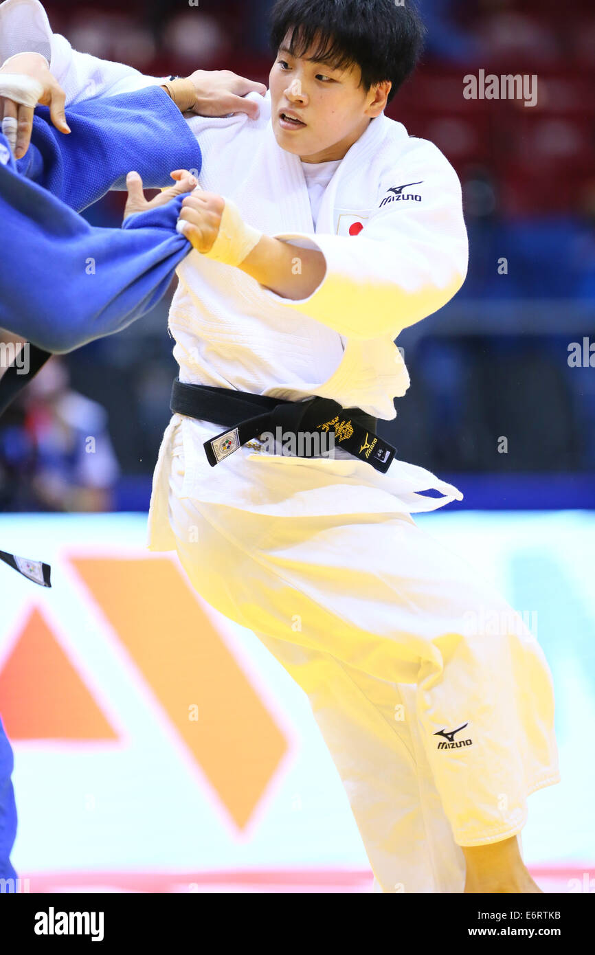 Traktor Ice Arena, Chelyabinsk, Russia. 29th Aug, 2014. Ruika Sato (JPN ...