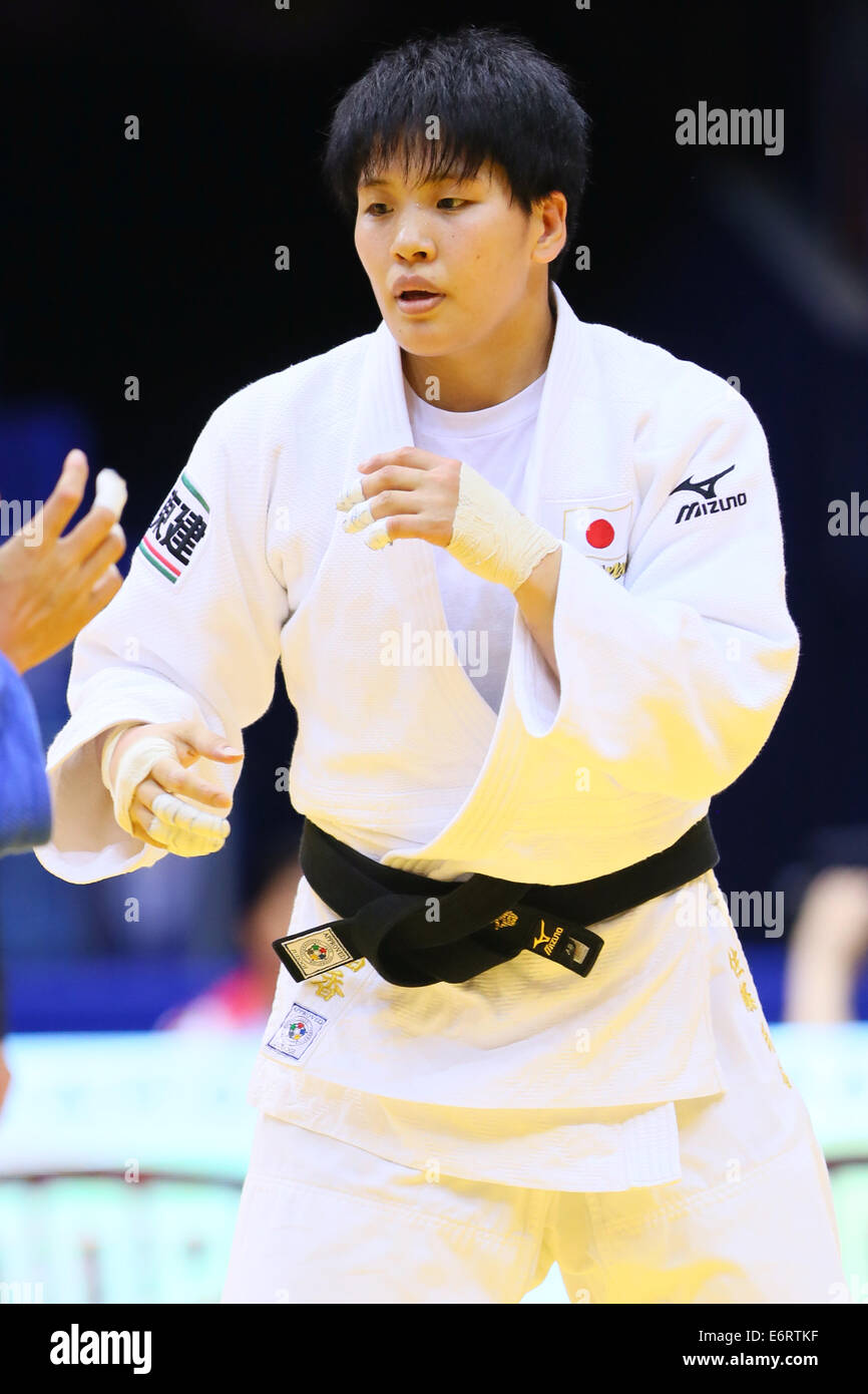 Traktor Ice Arena, Chelyabinsk, Russia. 29th Aug, 2014. Ruika Sato (JPN ...