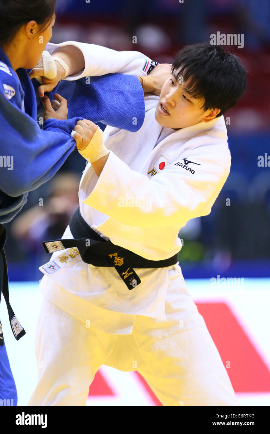 Traktor Ice Arena, Chelyabinsk, Russia. 29th Aug, 2014. Ruika Sato (JPN ...