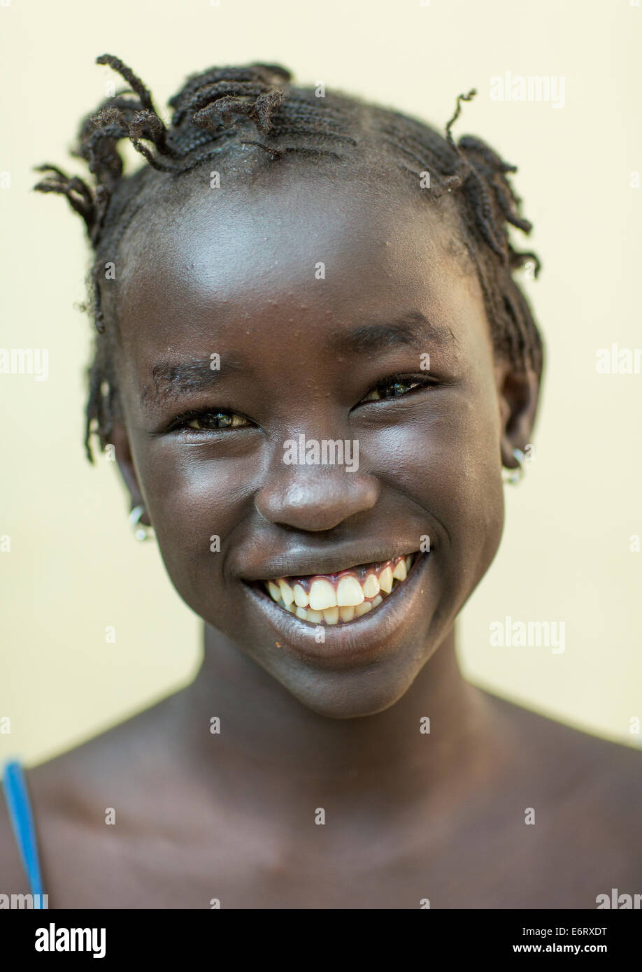 Miss Omega, Anuak Tribe, Gambela, Ethiopia Stock Photo - Alamy