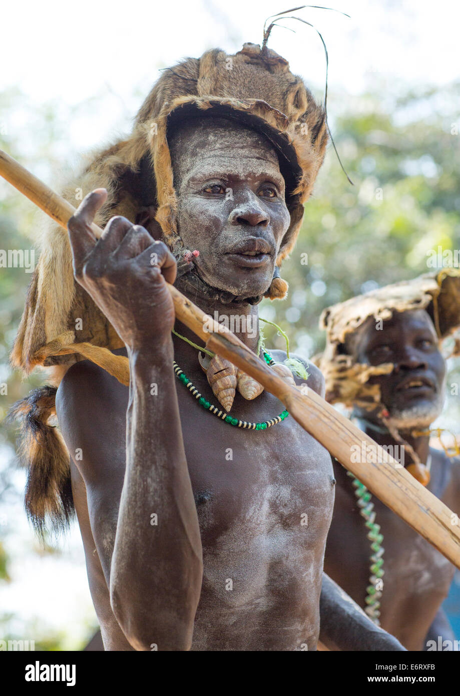 Mr Umot Abula From Anuak Tribe In Traditional Clothing, Gambela ...