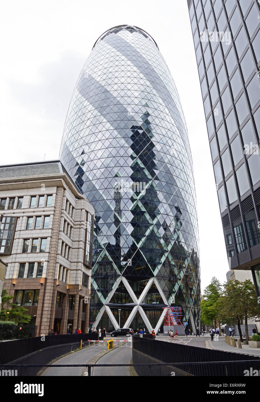 The Gherkin, 30 St.Mary Axe, London, England Stock Photo - Alamy
