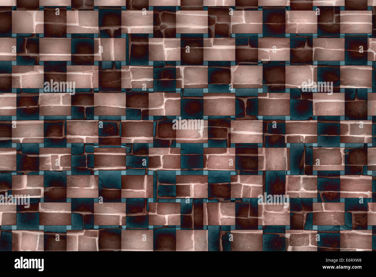 Colored plaid patterns, background pattern of cubic shapes Stock Photo ...