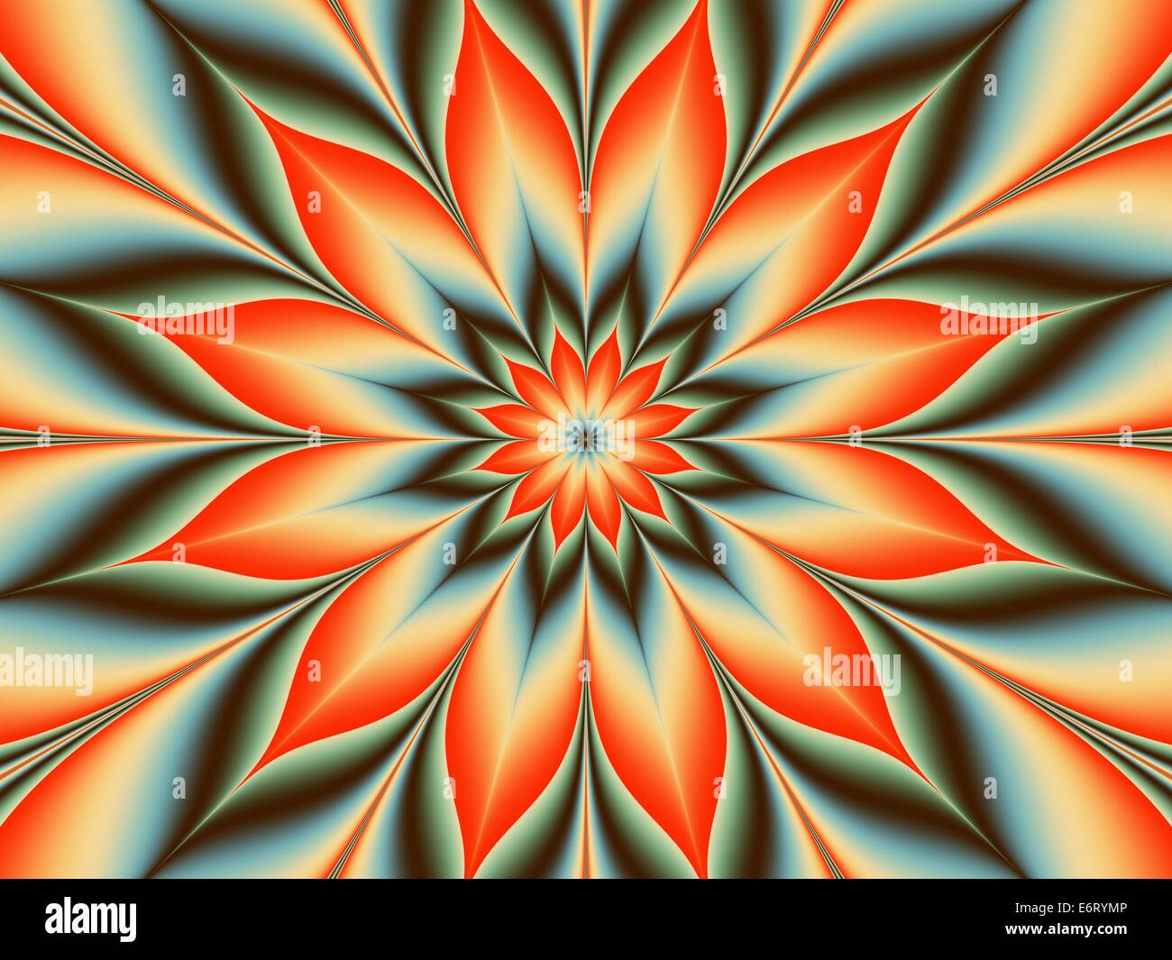 Groovy Psychedelic Art Background Stock Photo - Alamy