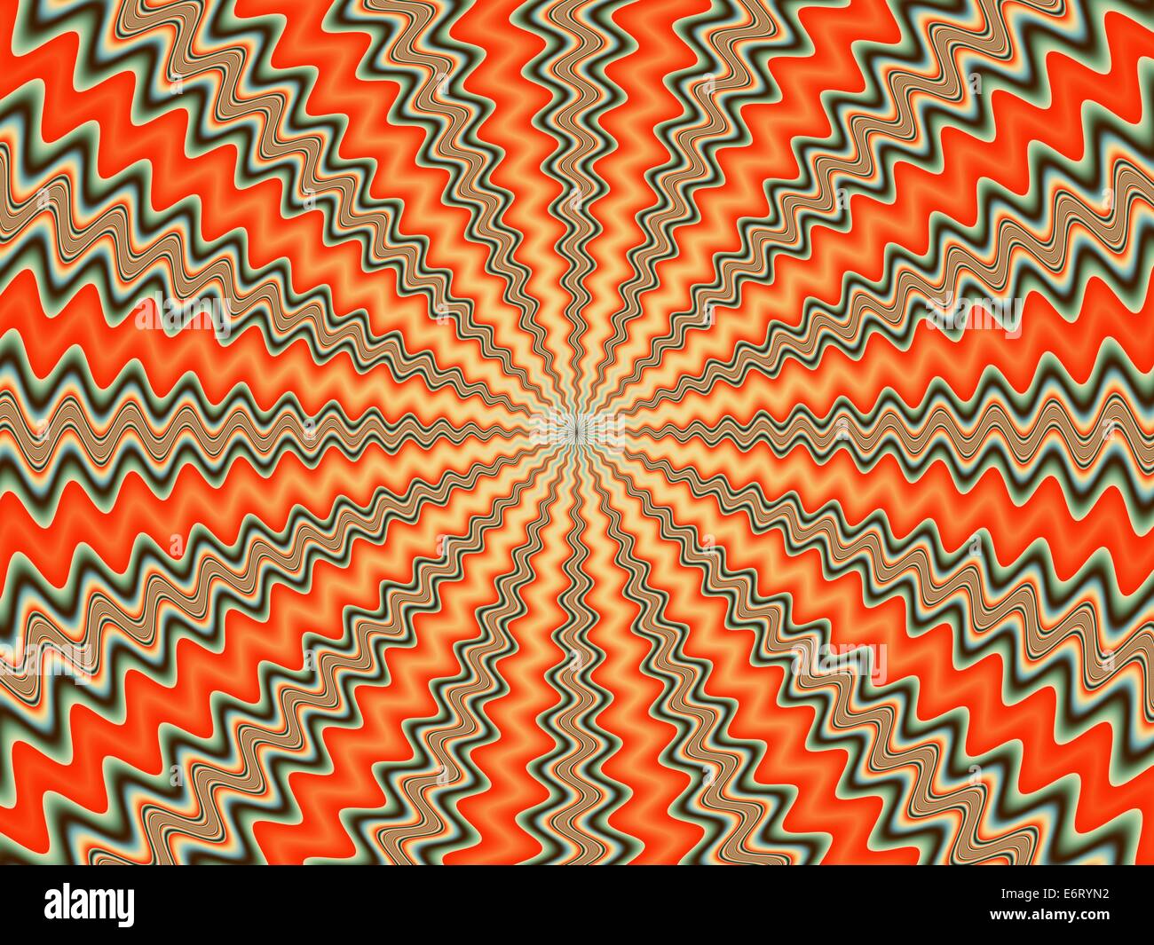 Groovy Psychedelic Art Background Stock Photo - Alamy