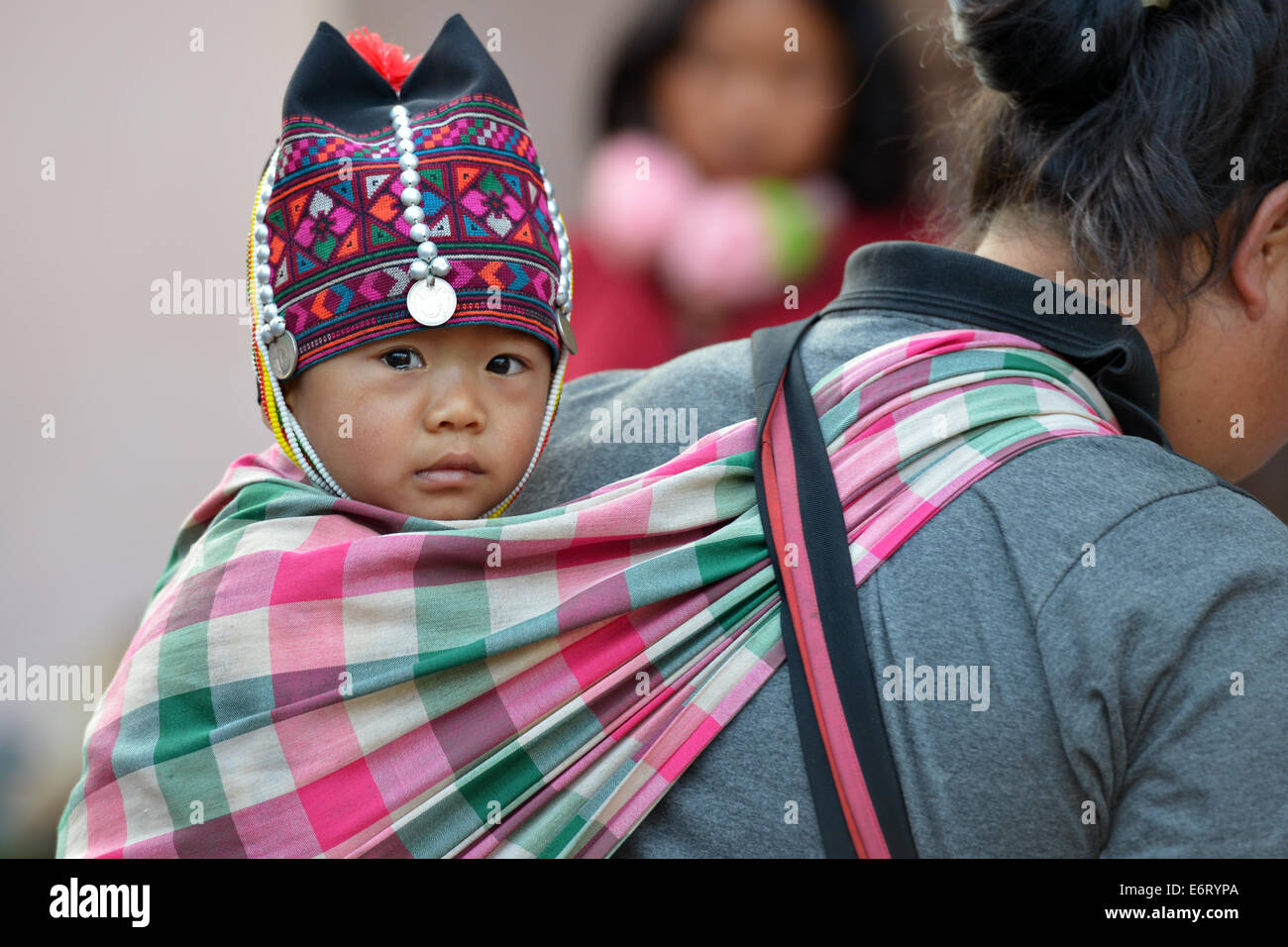 Akha child hi-res stock photography and images - Alamy