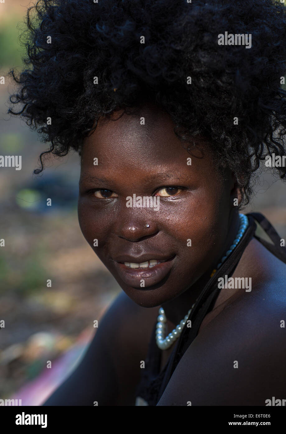 Ethiopia Gambela Village Anuak Tribe High Resolution Stock Photography ...