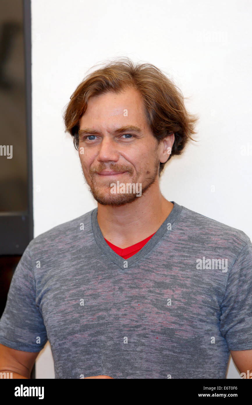 Venice, Italy. 29th Aug, 2014. Actor Michael Shannon poses at the ...