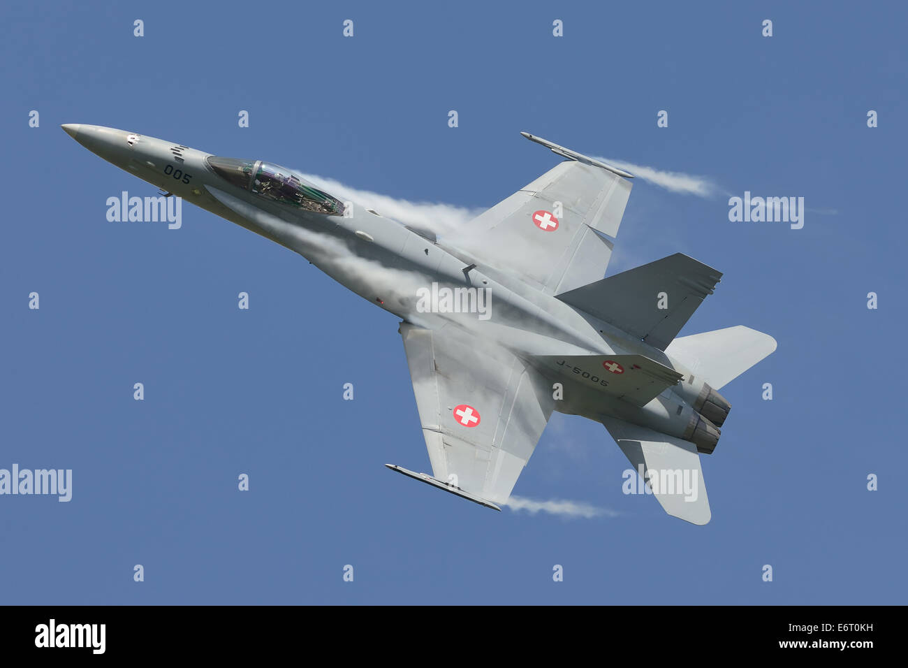 Swiss air force f18 fighter hi-res stock photography and images - Alamy