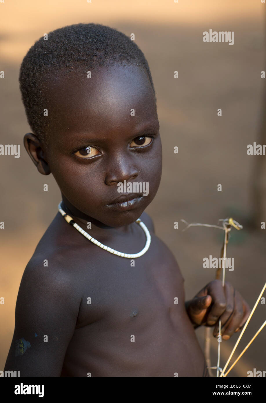 Ethiopia Gambela Village Anuak Tribe High Resolution Stock Photography ...