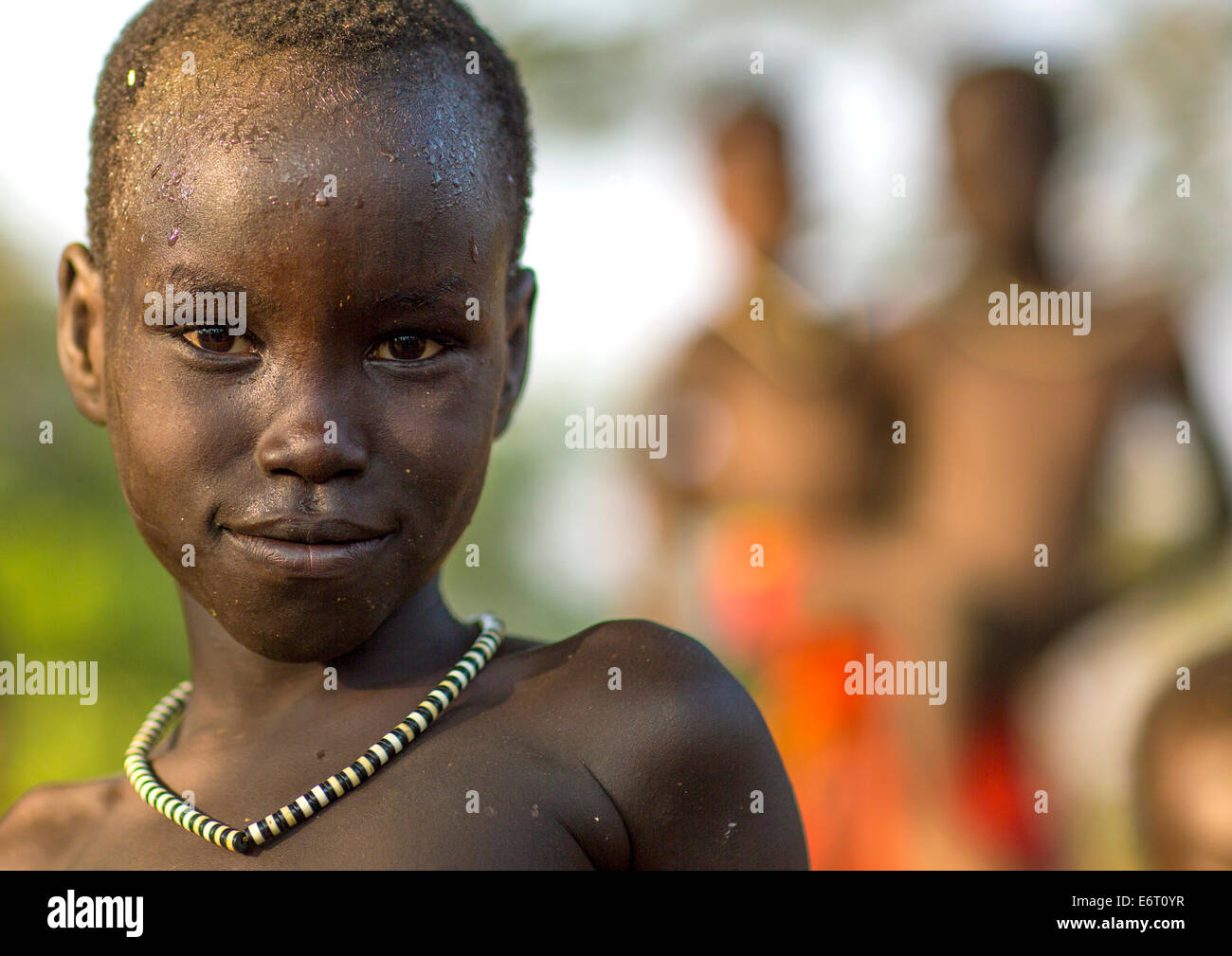 Ethiopia Gambela Village Anuak Tribe High Resolution Stock Photography ...