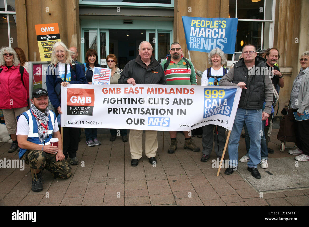 999 call nhs rally marching hi-res stock photography and images - Alamy